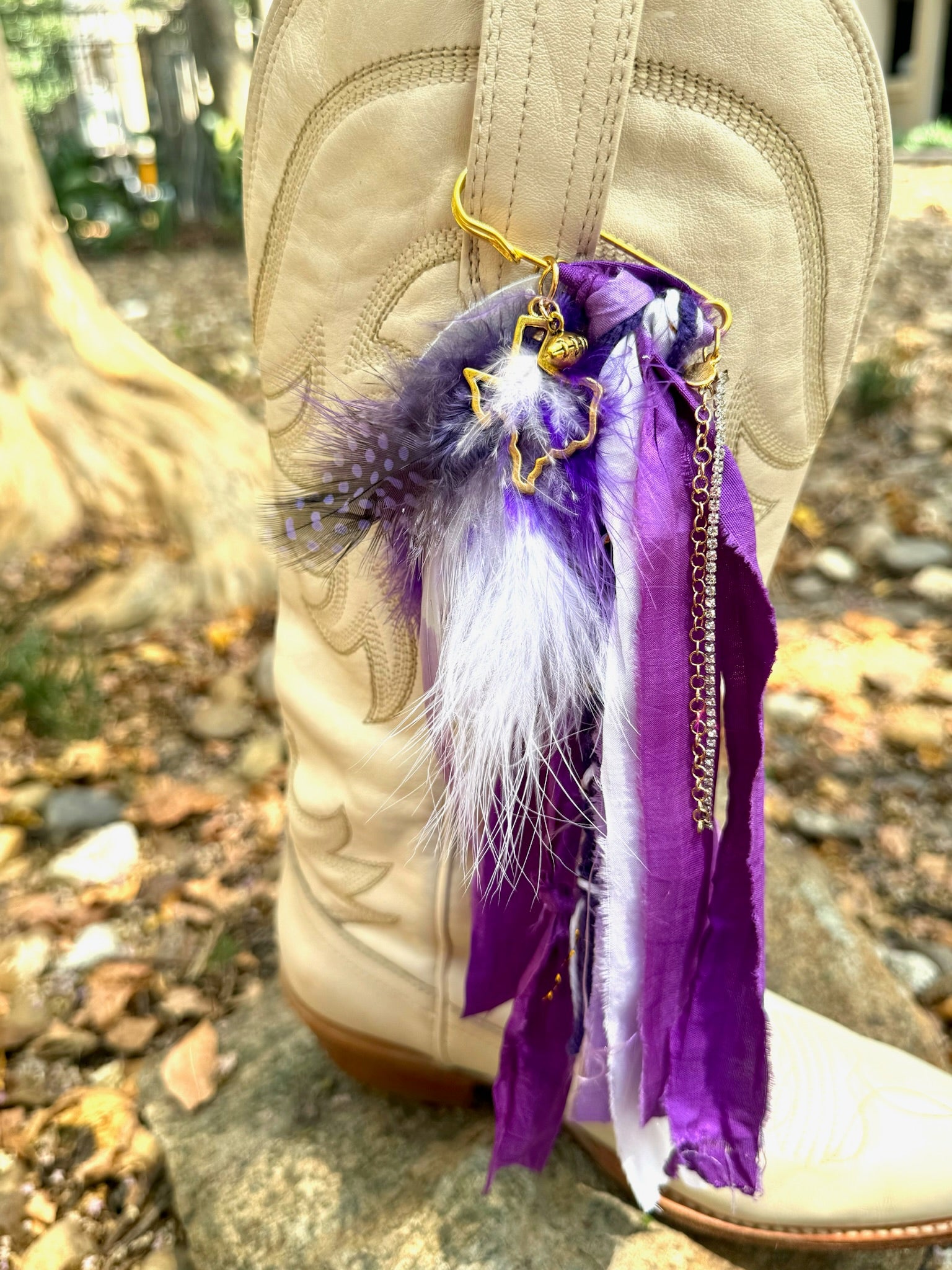 SPIRIT SWAG - Purple & White – C. Shel
